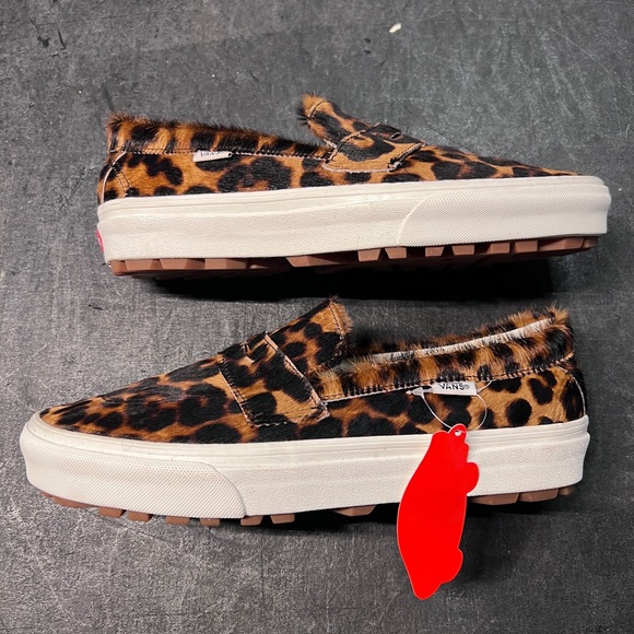 Vans | Shoes | Vans Leopard Print Slipon Style 53 Shoes | Poshmark
